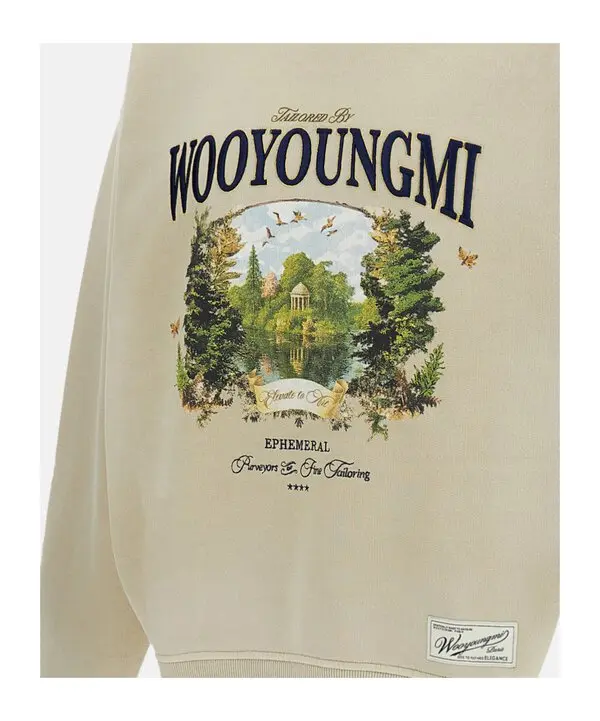 WOOYOUNGMI Landscape Print Sweatshirt