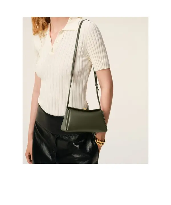 AMI Paris Mini Carrousel Bag - Deep Khaki