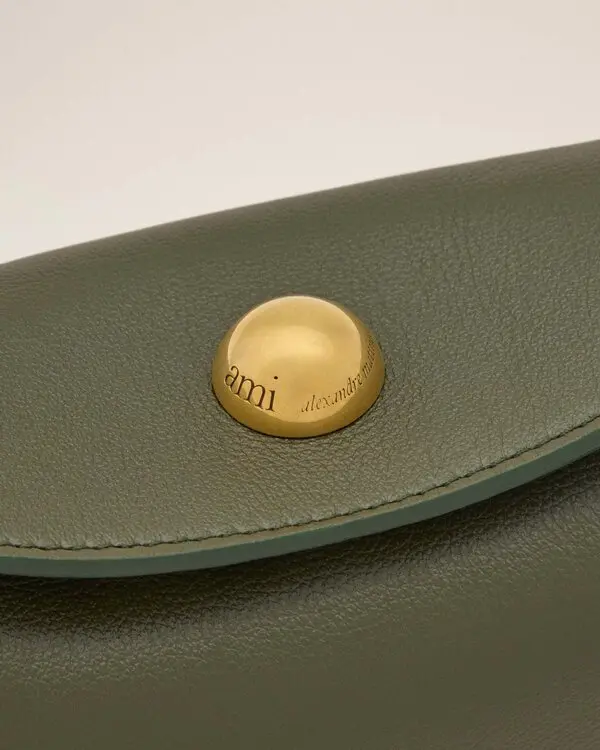 AMI Paris Mini Carrousel Bag - Deep Khaki