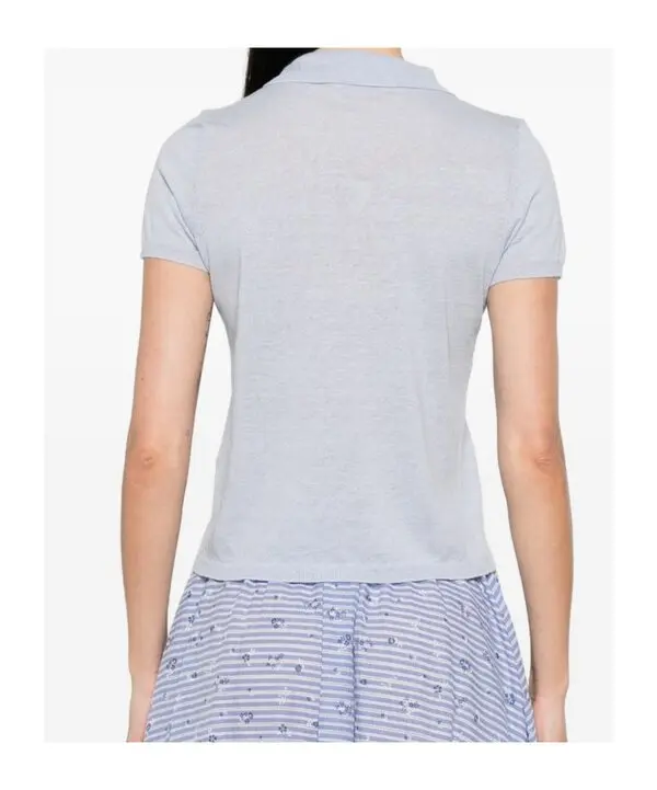 BASERANGE Button Polo Top