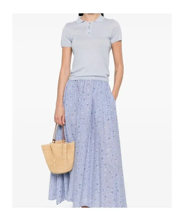BASERANGE Button Polo Top