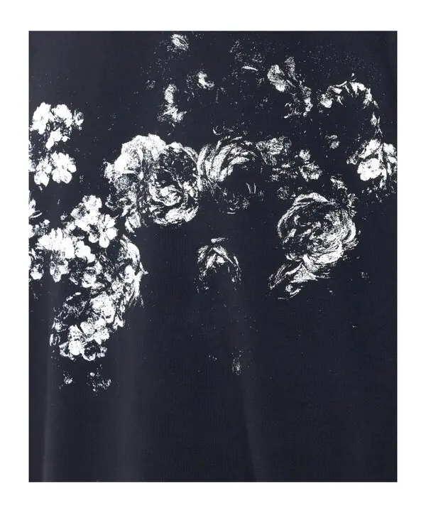 ANN DEMEULEMEESTER Printed Hooded Sweatshirt