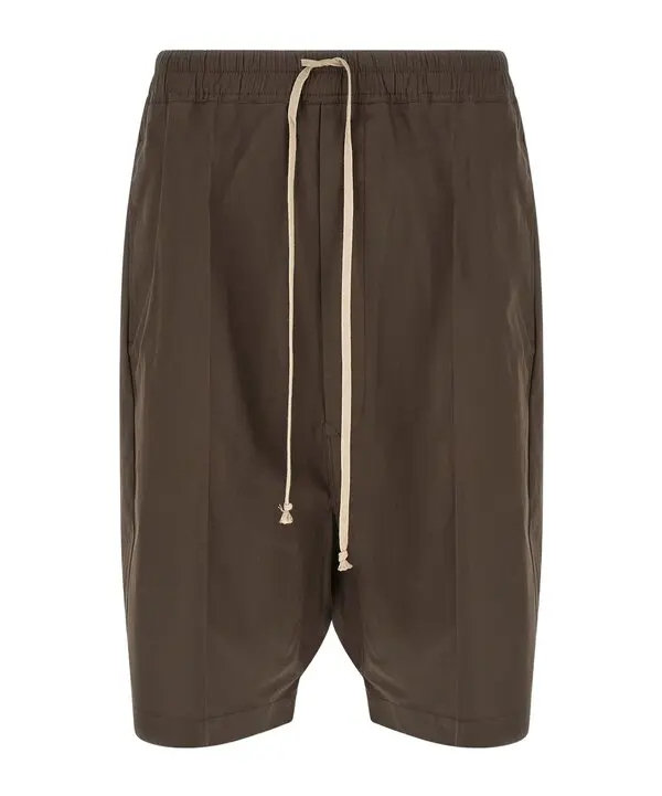 Rick Owens Rick's Pods Bermuda Shorts - Brown