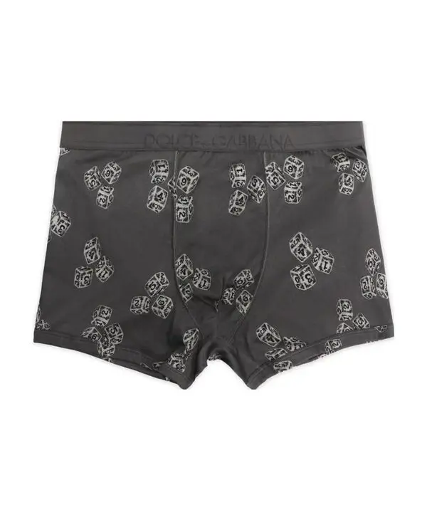 Dolce & Gabbana Pattern Printed Underwear - Black