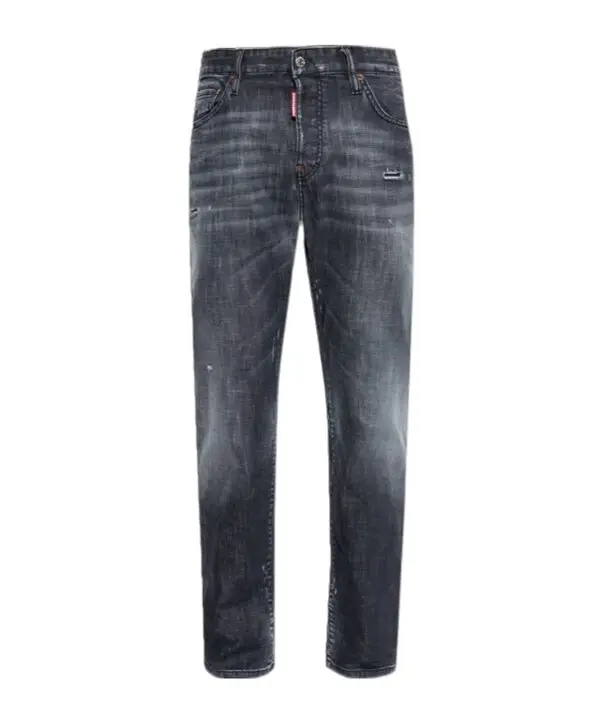 Dsquared2 642 Straight-leg Jeans - Black
