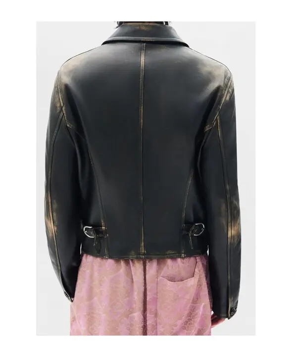 ANN DEMEULEMEESTER Malik Fitted Boxy Blouson