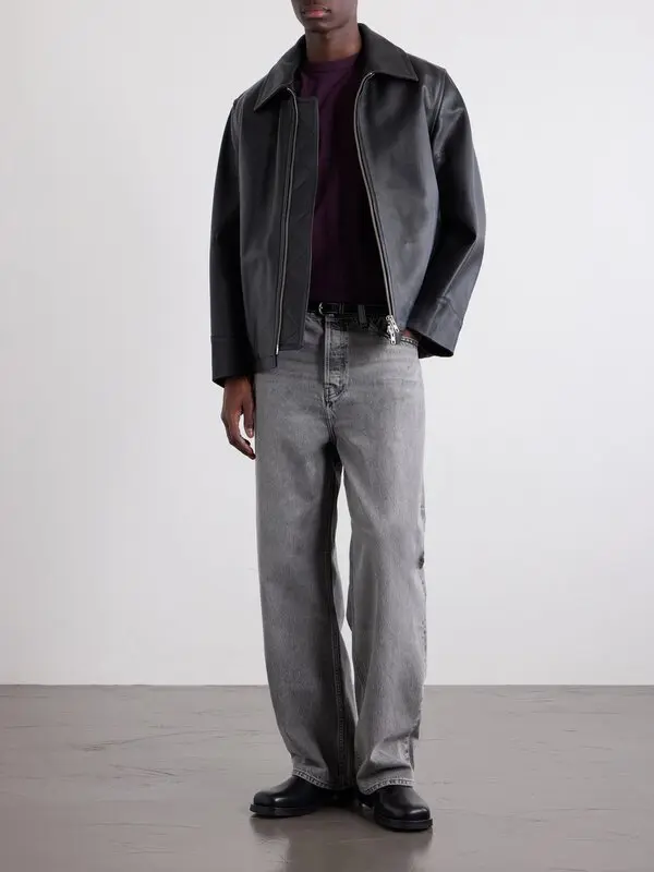 FRAME Wide-leg Jeans