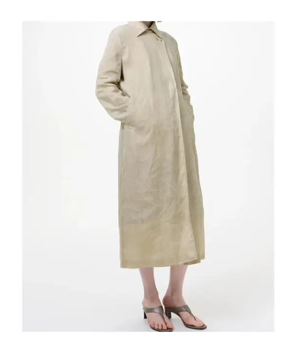 Our Legacy Capital Long Coat - Ghost Ash
