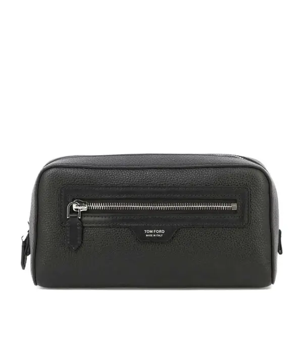 TOM FORD Logo Stamp Beauty Case - Black