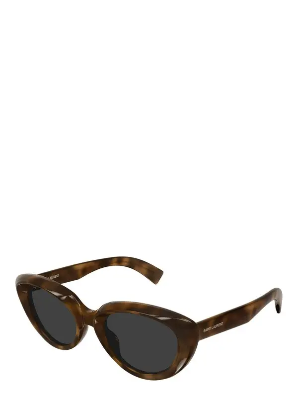 Saint Laurent Cat Eye Frame Sunglasses - Black