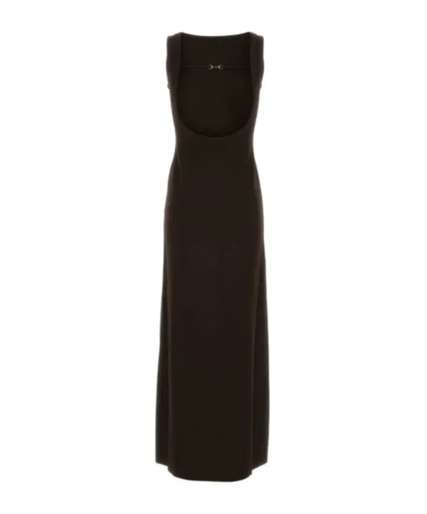 Gucci Sleeveless Open Back Maxi Dress