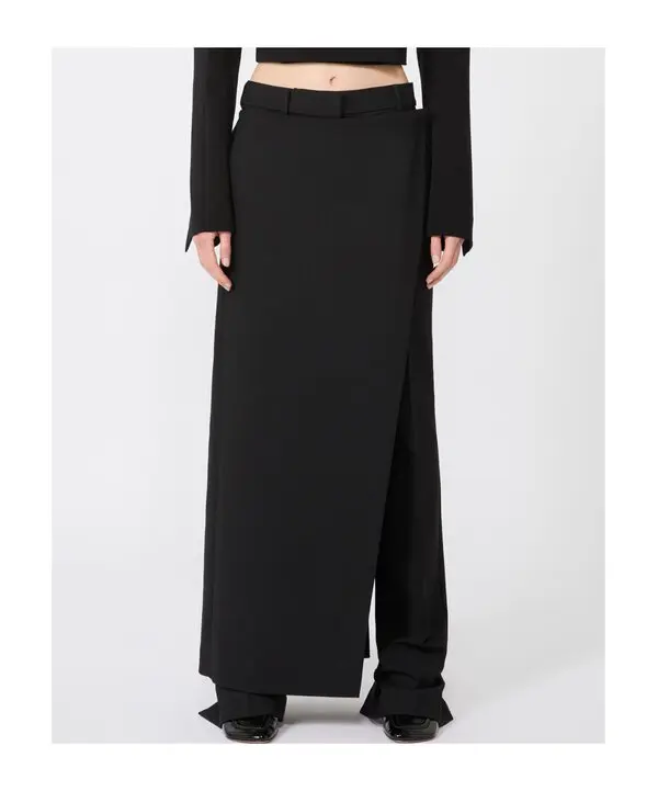 Sportmax Asymmetric Panel Trousers