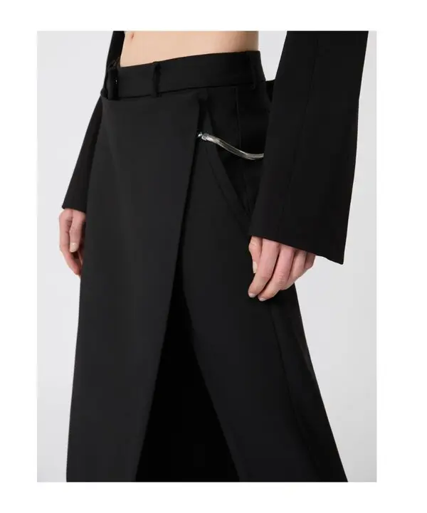Sportmax Asymmetric Panel Trousers