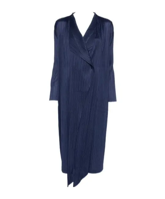 PLEATS PLEASE BY ISSEY MIYAKE Long Pleated Jacket