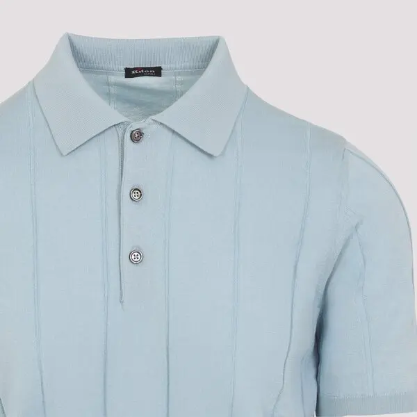 Kiton Striped Polo Shirt