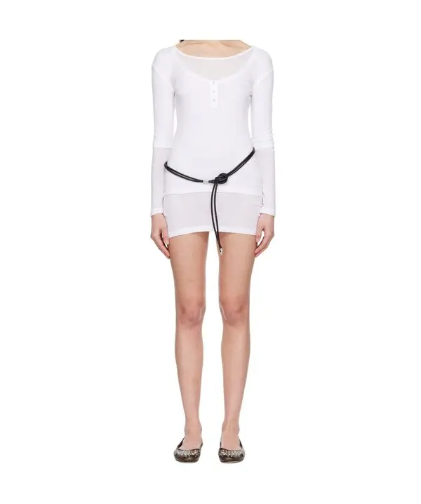 Gimaguas Gemma Henley Mini Dress