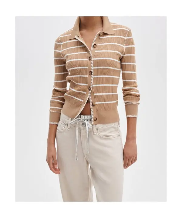 RAG  BONE Rag & Bone Harper Striped Cardigan