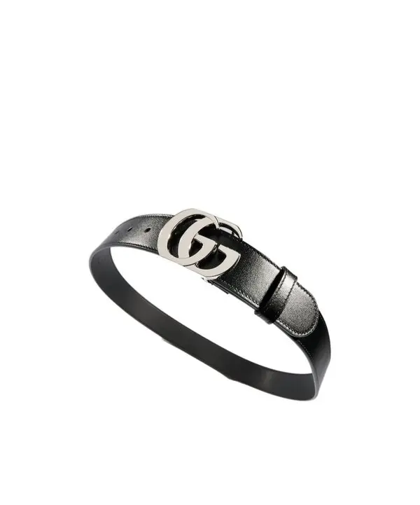 Gucci Gg Marmont Belt - Black