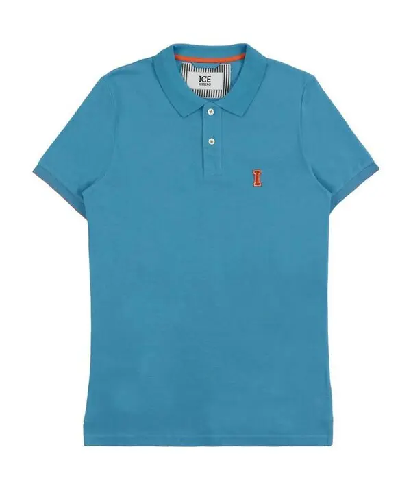 Iceberg Logo Polo Shirt - Blue