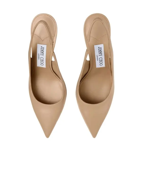 JIMMY CHOO Pointed Toe Stiletto Slingbacks