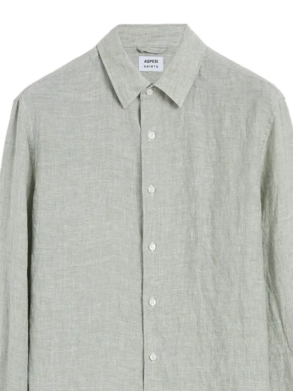 Aspesi Button Front Shirt - Gray