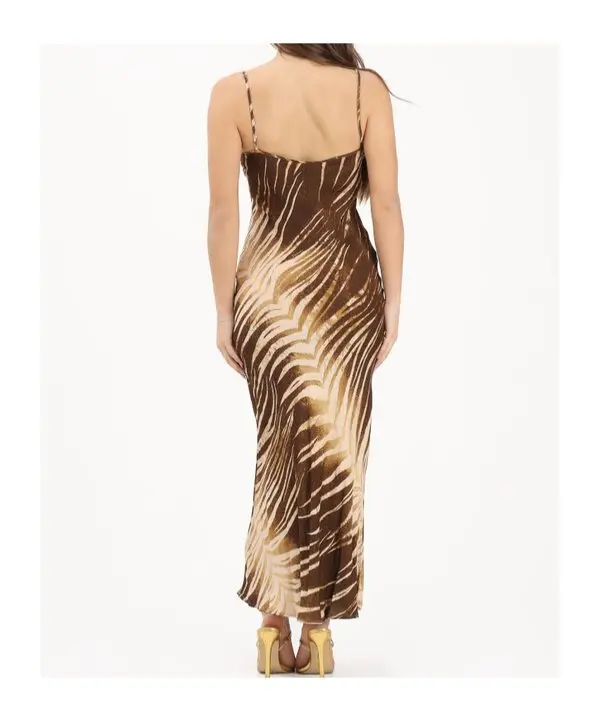 Just Cavalli Tropical Print Maxi Dress