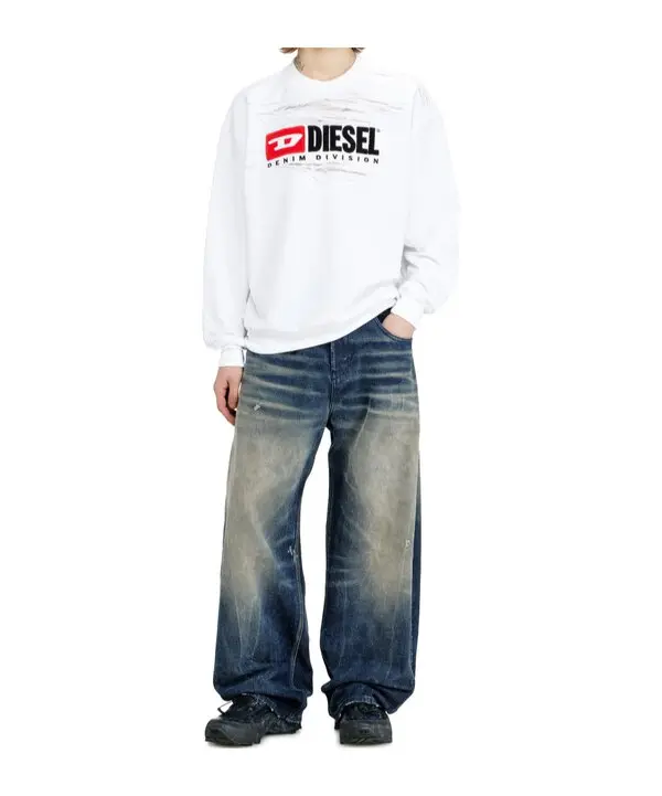 DIESEL® Logo Detail Sweatshirt