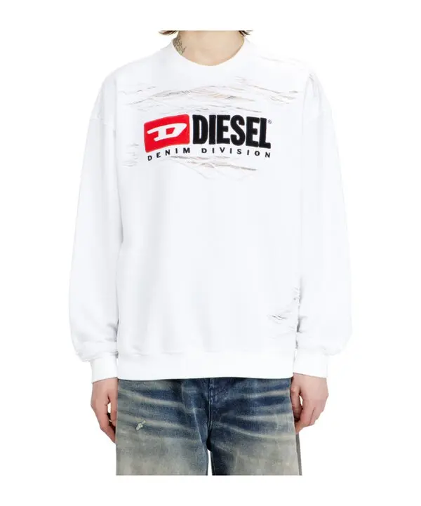 DIESEL® Logo Detail Sweatshirt