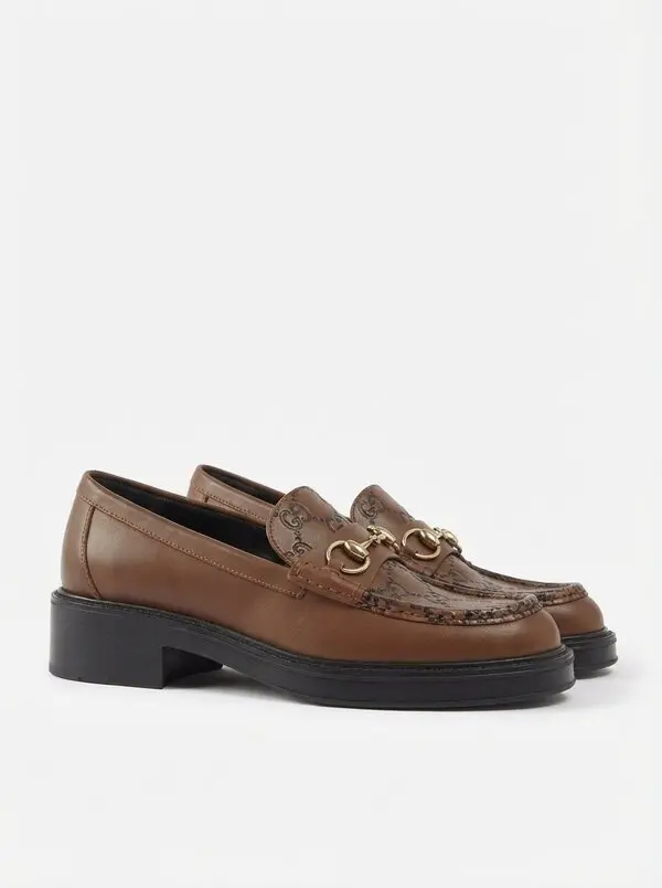 Gucci Horsebit Loafers - Dark Brown