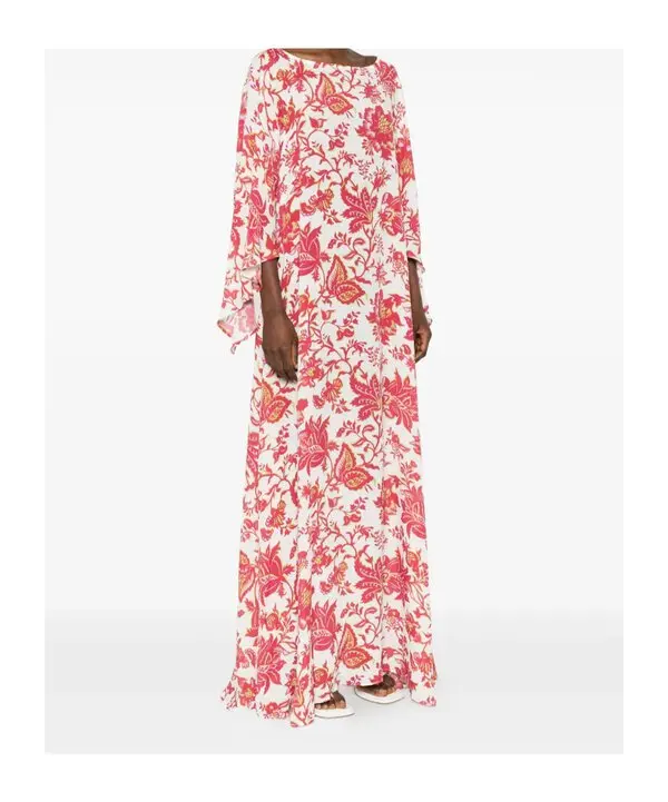 Etro Maxi Dress With Floral Print