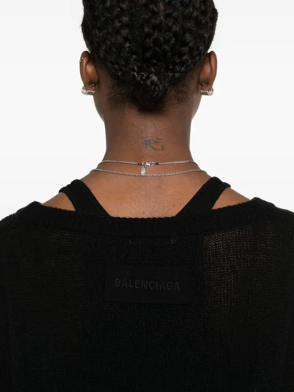 Balenciaga Relaxed-fit Crew Neck Sweater