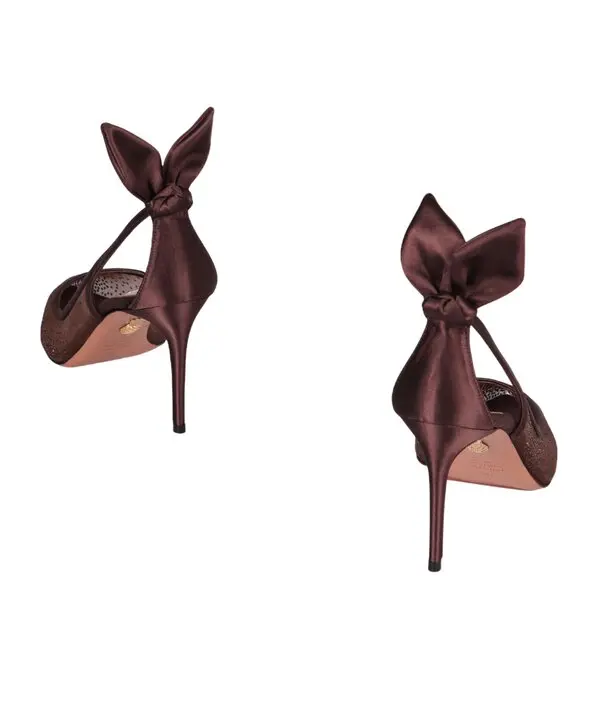 AQUAZZURA Bow-detailed Stiletto Pumps