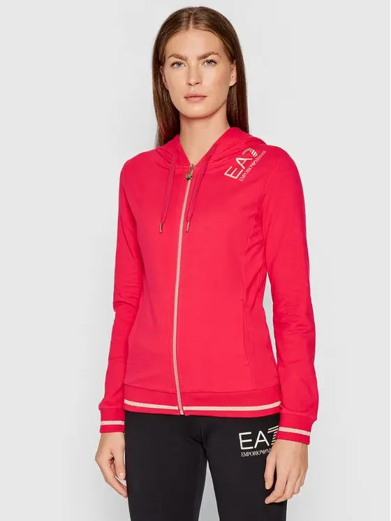 EA7 Logo Detail Hooded Sports Suit