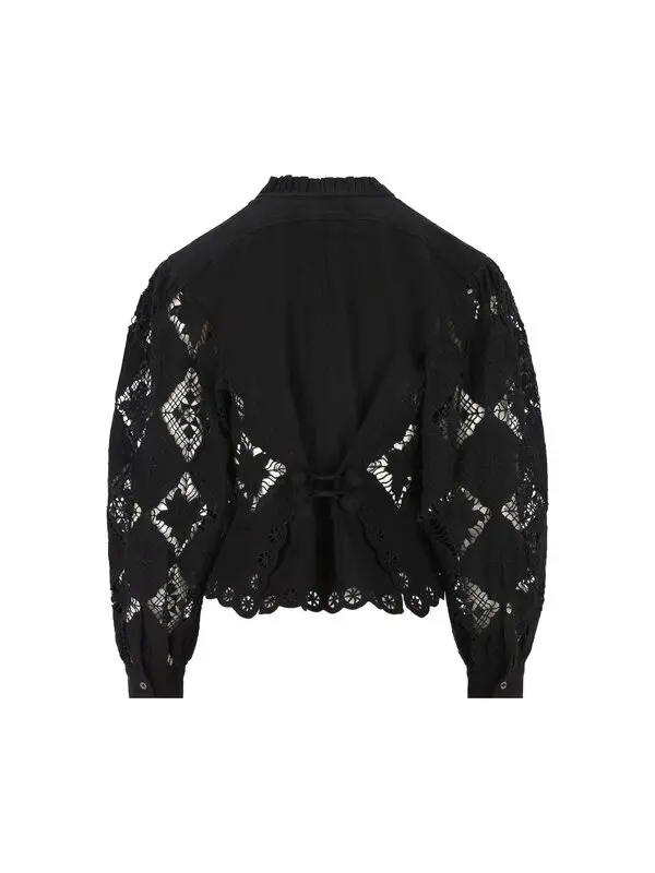 Isabel Marant Étoile Nina Broderie Anglaise Blouse