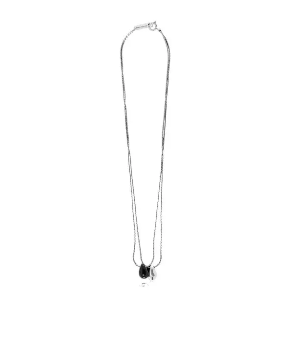 Isabel Marant Étoile Layered Pendant Necklace - Gray