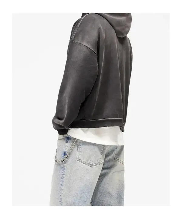 REPRESENT Long-sleeved Hooded Sweatshirt With Graphic Detail