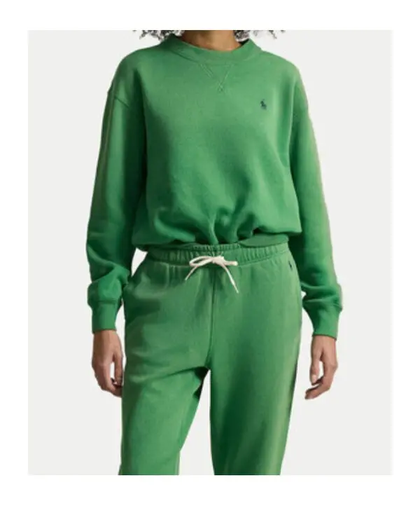 Polo Ralph Lauren Crewneck Sweatshirt With Embroidered Logo - Green