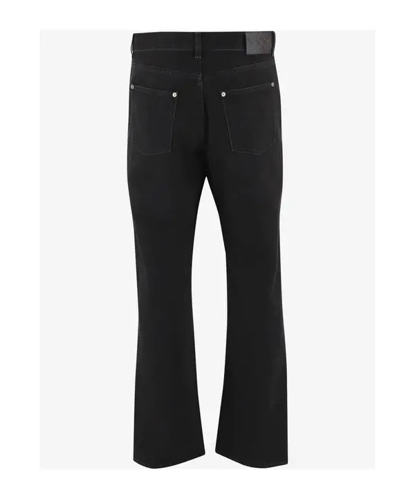 Bottega Veneta Faded Straight Leg Jeans