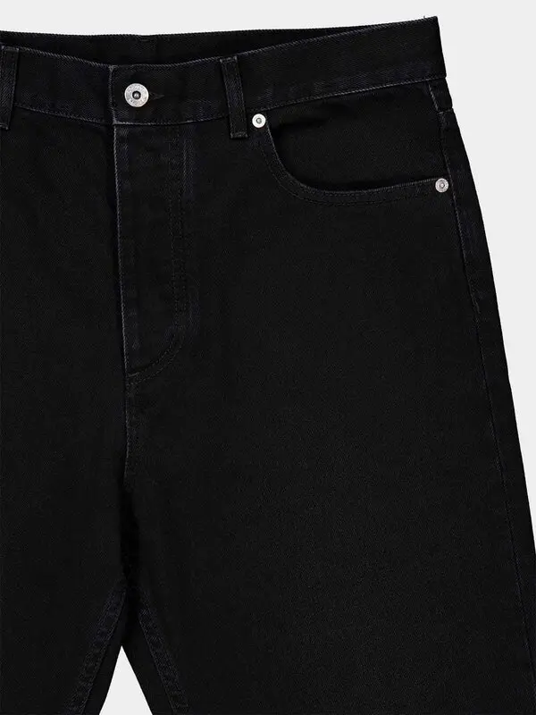 Bottega Veneta Faded Straight Leg Jeans