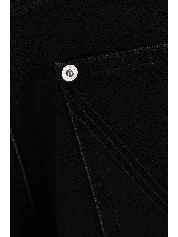 Bottega Veneta Faded Straight Leg Jeans