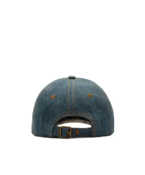 Burberry Denim Baseball Cap - Indigo