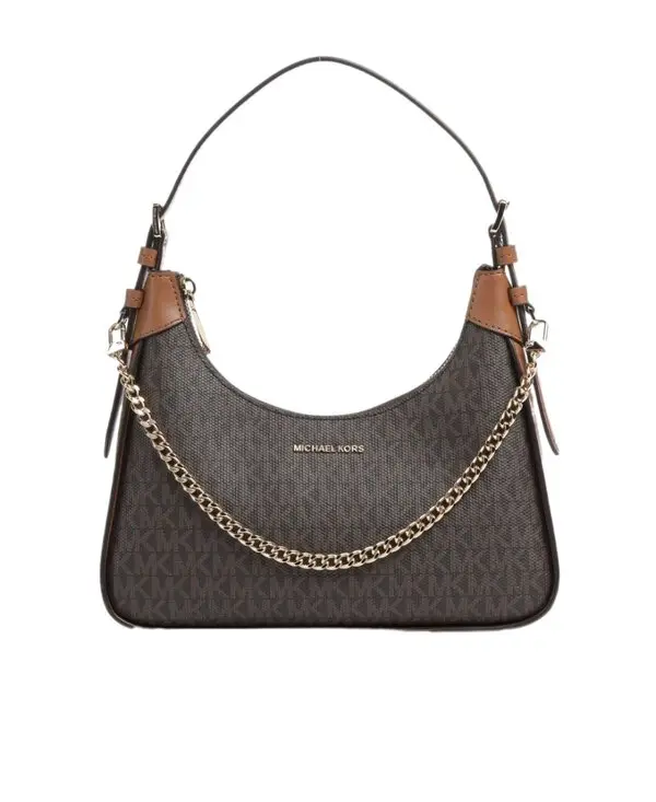 Michael Kors Wilma Logo Shoulder Bag - Black