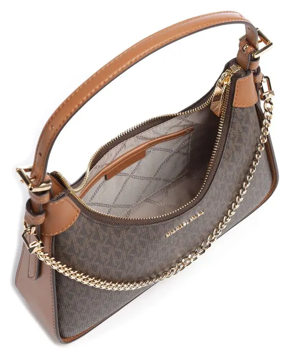 Michael Kors Wilma Logo Shoulder Bag - Black