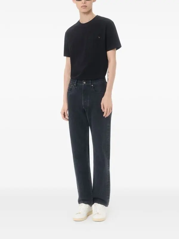 Valentino Garavani Vgold Crewneck T-shirt - Black