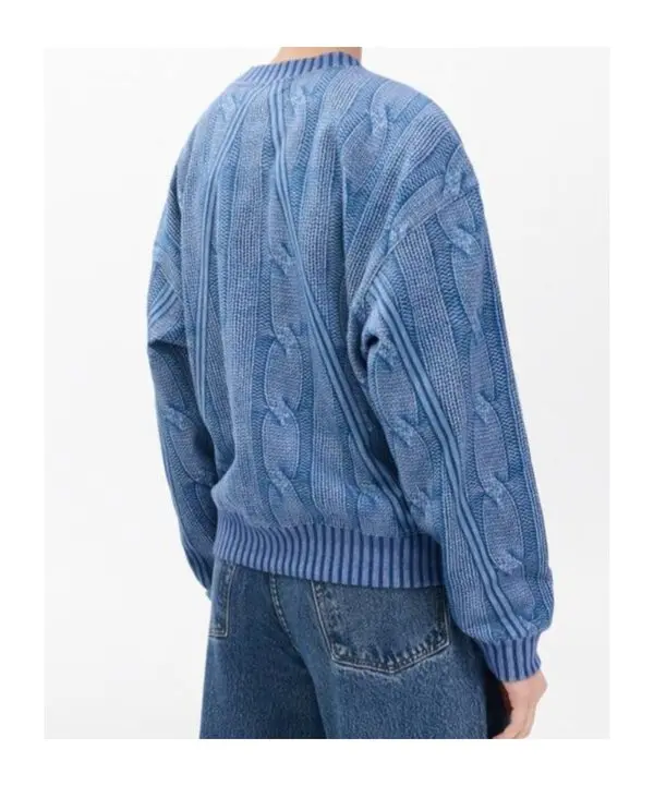 RAG  BONE Rag & Bone Miramar Cable-effect Sweatshirt