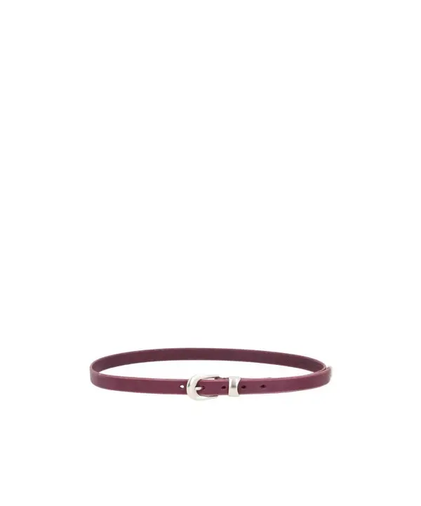 Our Legacy Buckle Belt - Red
