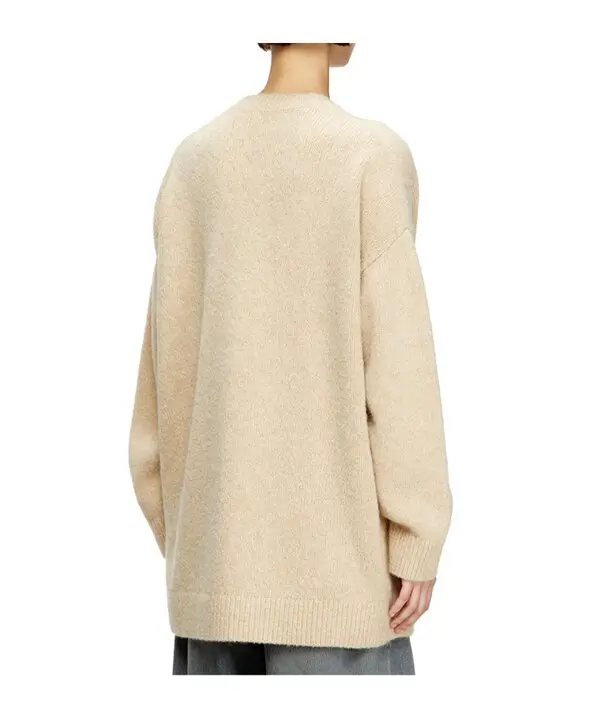 DIESEL® M-areela Oval D Logo Cardigan