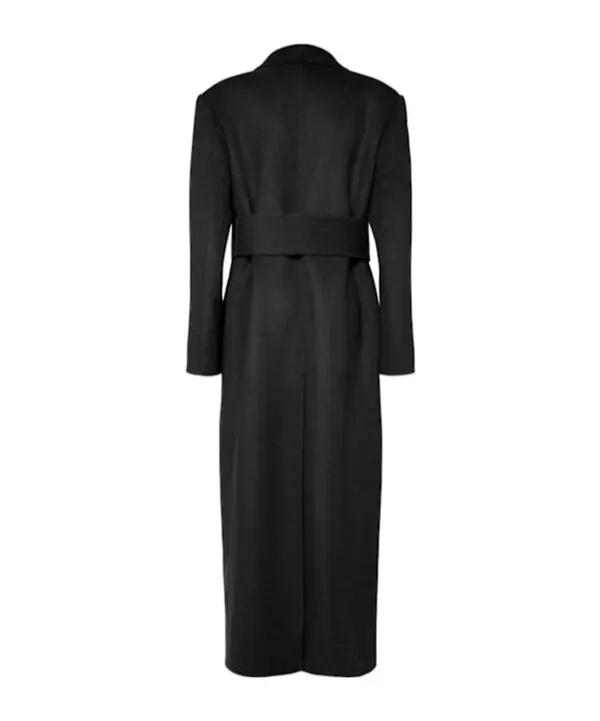 Khaite Lea Wool Belted Long Coat