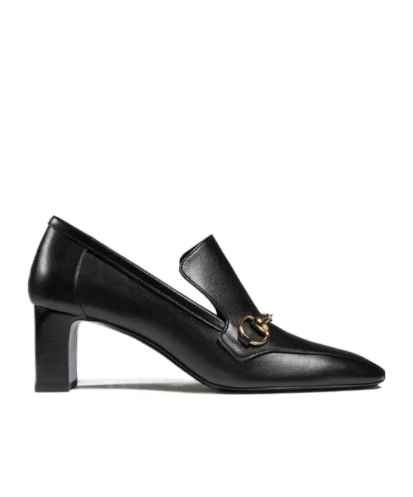 Gucci Galleria Loafer Mid Heel - Black