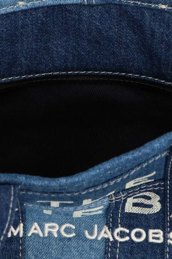 Marc Jacobs Denim Mini Tote Bag - Blue